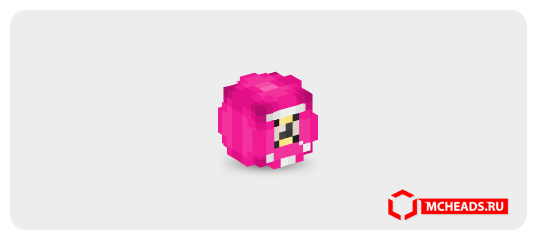 Tamagotchi (Pink) — Minecraft head