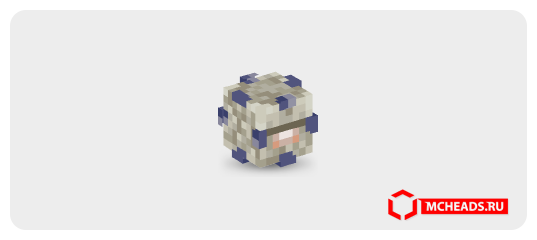 Elder Guardian — Minecraft head