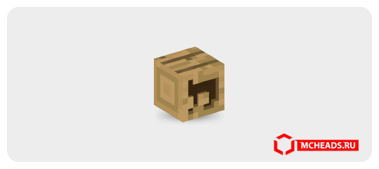 Oak Wood Rune — 64155 — Minecraft head
