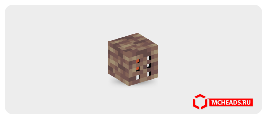 Braille B — Minecraft head