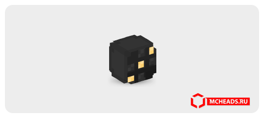 Repeating Traffic Light (caution) — Minecraft head