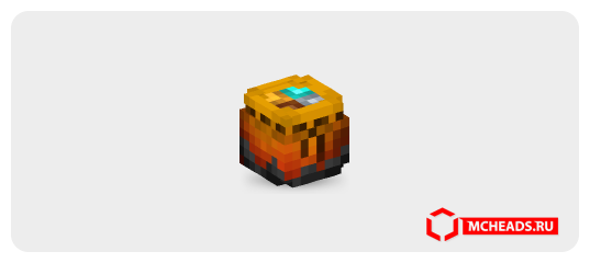 Small Trophy Fishing Sack — Minecraft head