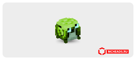 Snail (Lime) — Minecraft head