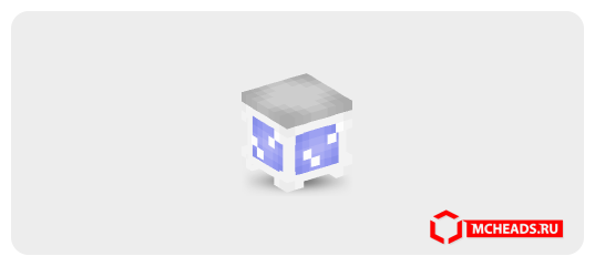 Potion (blue) — Minecraft head