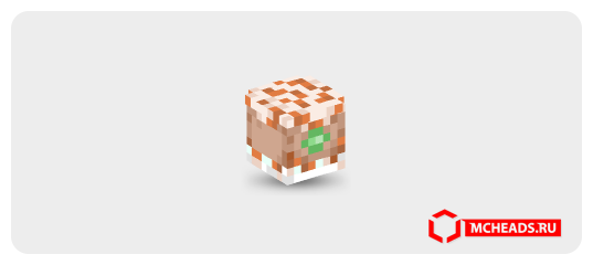 Caramel Ribbon Crunch — Minecraft head