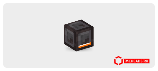 Netherite _ — Minecraft head