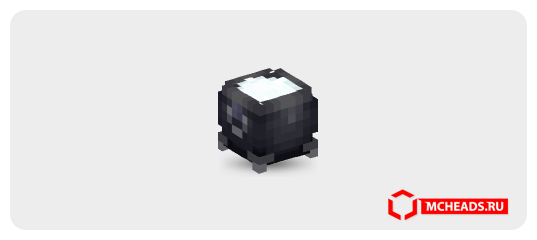 Cauldron (powder snow) — Minecraft head