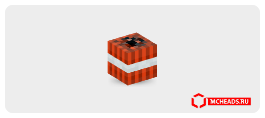 TNT — 1254 — Minecraft head