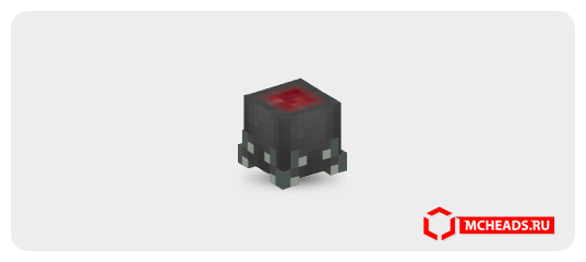 Cauldron with Blood — Minecraft head