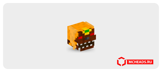 King Caesar — Minecraft head