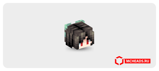 Utsuho Reiuji — 59070 — Minecraft head