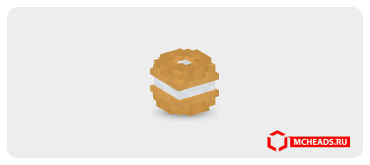 Bagel — Minecraft head