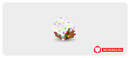 Gingerbread House — Minecraft head