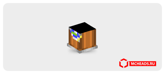Fanta Can (bottom) — 57852 — Minecraft head