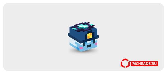Lapis Minion XII — Minecraft head