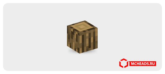 Minecraft Oak Wood Block