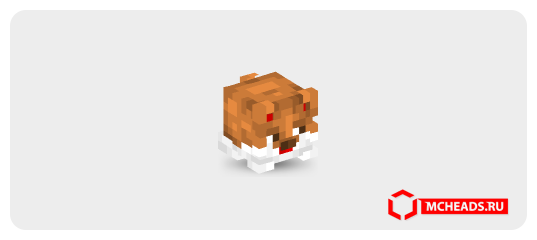Gingerbread Doge — Minecraft head