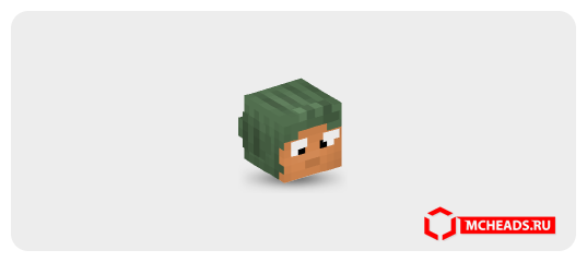 Oompa Loompa — Minecraft head