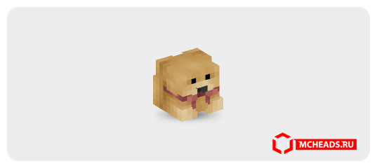 Teddy Bear — 3006 — Minecraft head