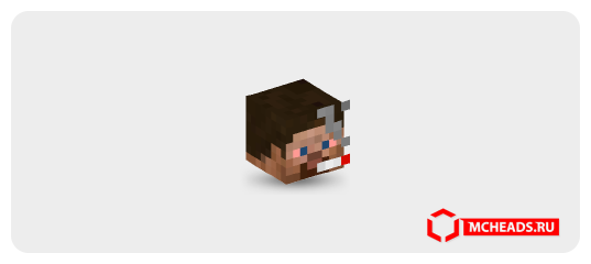 Smoking Steve — 95187 — Minecraft head