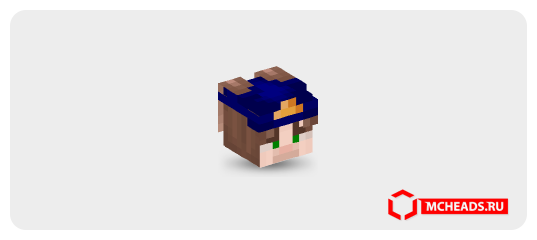 Human Officer Hopps — Minecraft head