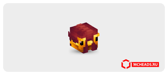 Lunar Rooster — Minecraft head