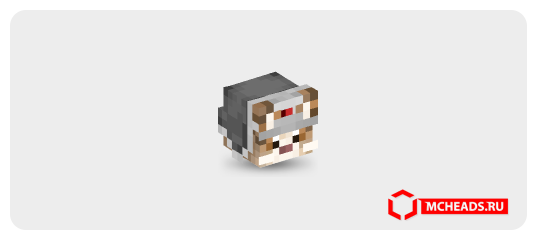 Cat in an Ushanka — Minecraft head