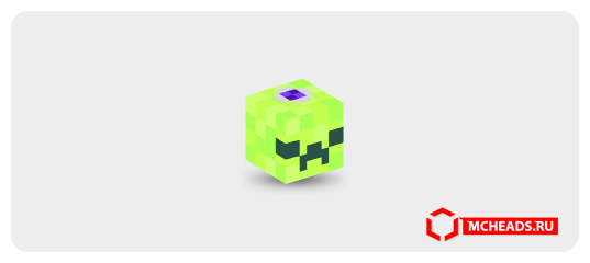 Creeper Minion V — Minecraft head
