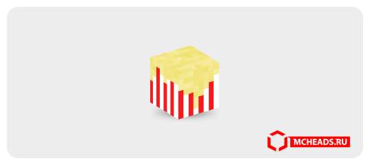 Popcorn — 56200 — Minecraft head