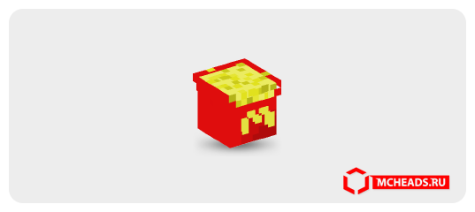 French Fries — 49498 — Minecraft head