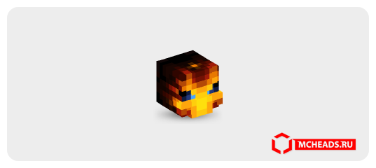 Meteor Magma Lord — Minecraft head
