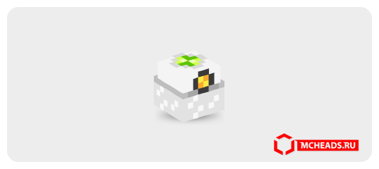 Silver Minion III — Minecraft head