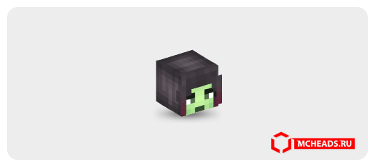 Gamora — 11617 — Minecraft head