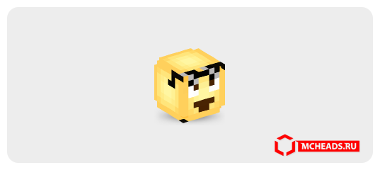 Emoticon Happy — 84992 — Minecraft head