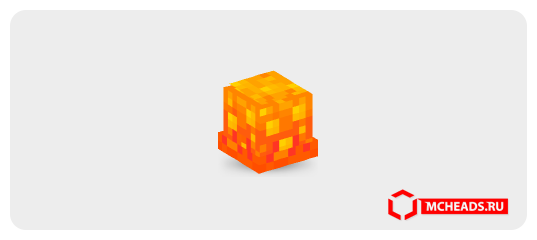 Scorching Mushroom Cap — Minecraft head