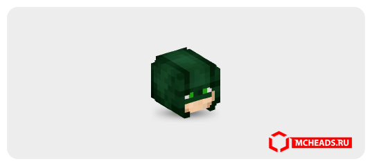 Green Arrow — Minecraft head