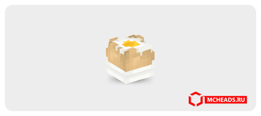 Boiled Egg in Eggcup — Minecraft head