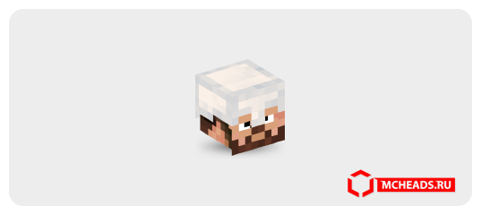 Staring Steve — Minecraft head