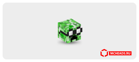 Creeper Nerd — Minecraft head