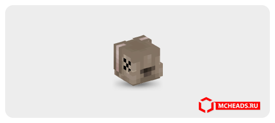 Dead Bunny — Minecraft head