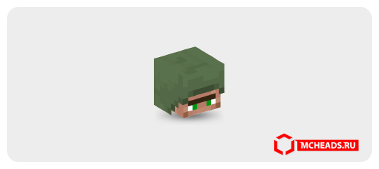 Nitwit Villager — Minecraft head