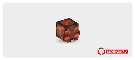Magma Golem — Minecraft head