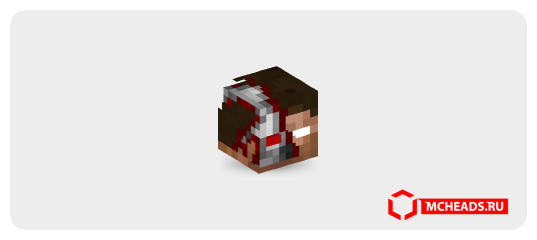 Herobrine Terminator — Minecraft head