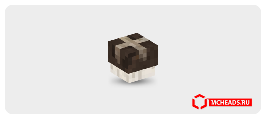 Shiitake Mushroom — Minecraft head