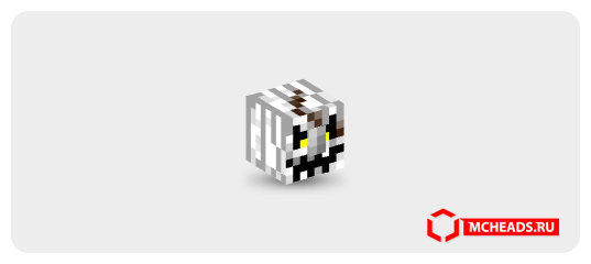 White Pumpkin — 12828 — Minecraft head