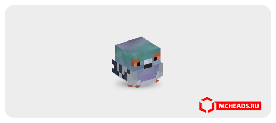 Pigeon — 23333 — Minecraft head