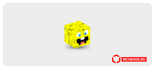 Spongebob — 14385 — Minecraft head