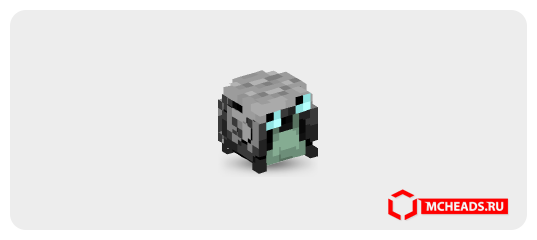 Snail (Gray) — Minecraft head