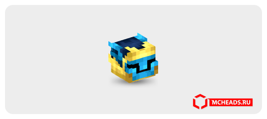 Gemstone Divan Helmet (Sapphire) — Minecraft head