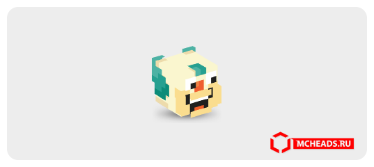 Krusty the Clown — 4644 — Minecraft head